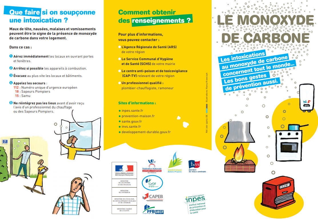 Prévention des intoxications au monoxyde de carbone | Grand-Champ
